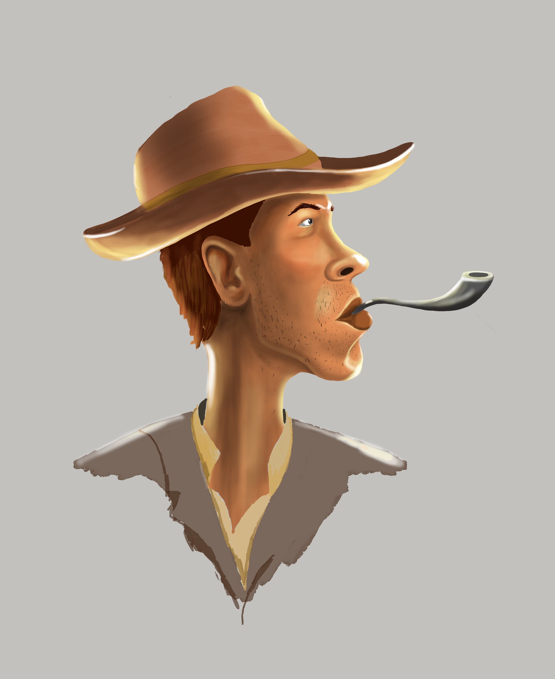 ArtStation - 2d stylized character in Photoshop