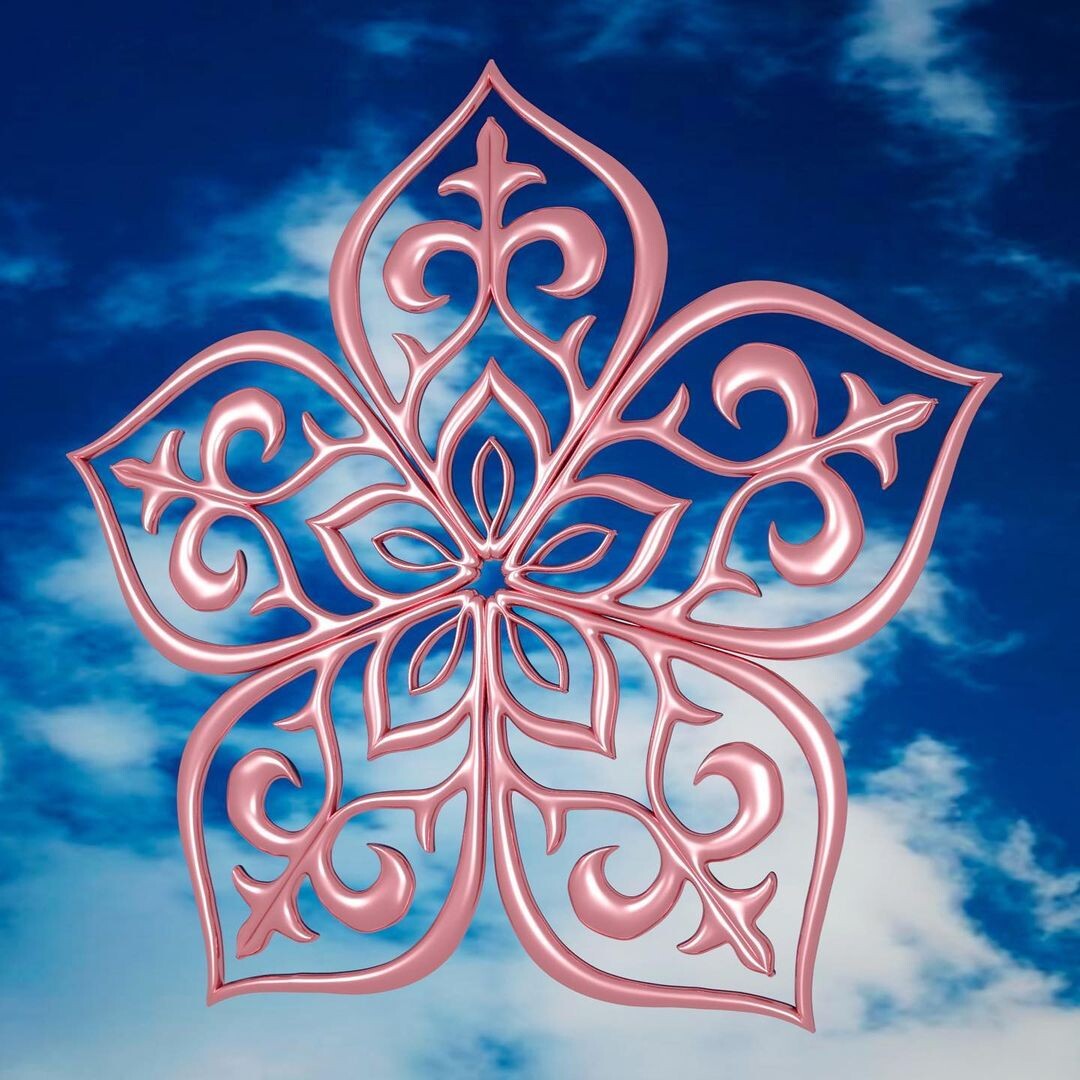 ArtStation - chrome-flower