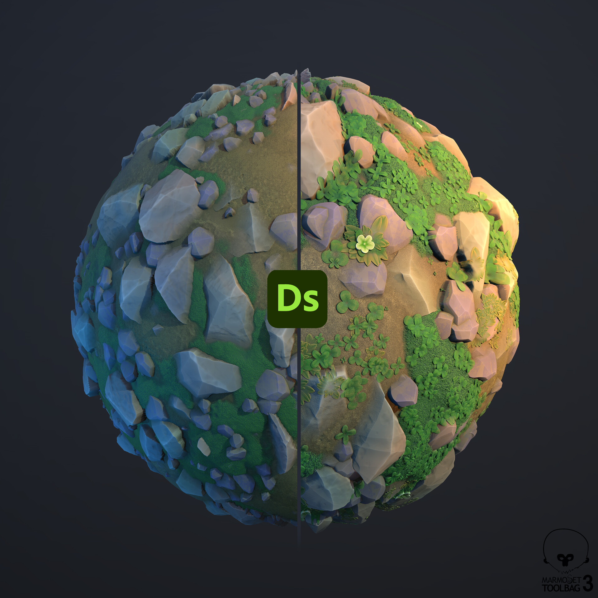 ArtStation - stylized_ground