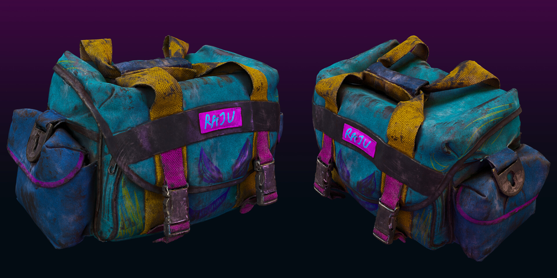 ArtStation - dirty bag
