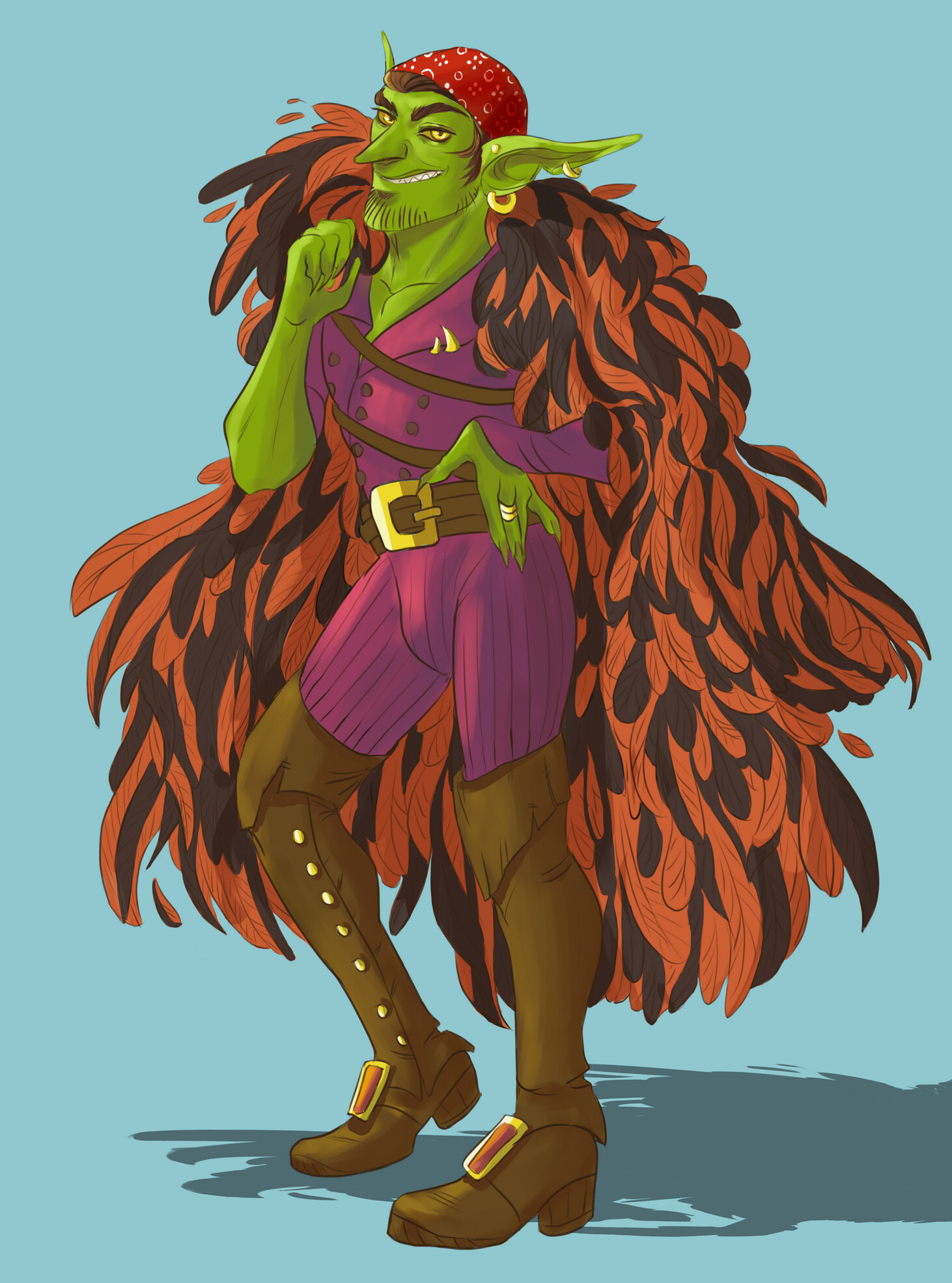 ArtStation - Goblin bard