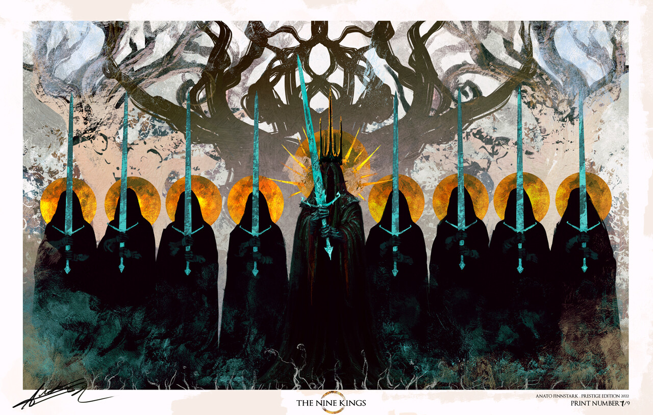 Anato Finnstark - The nine kings ( LOTR )