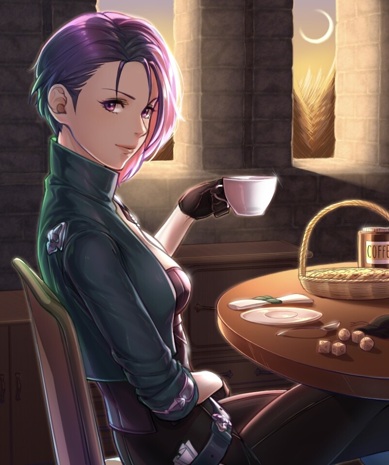 ArtStation - Fire Emblem Tea Houses - Shamir