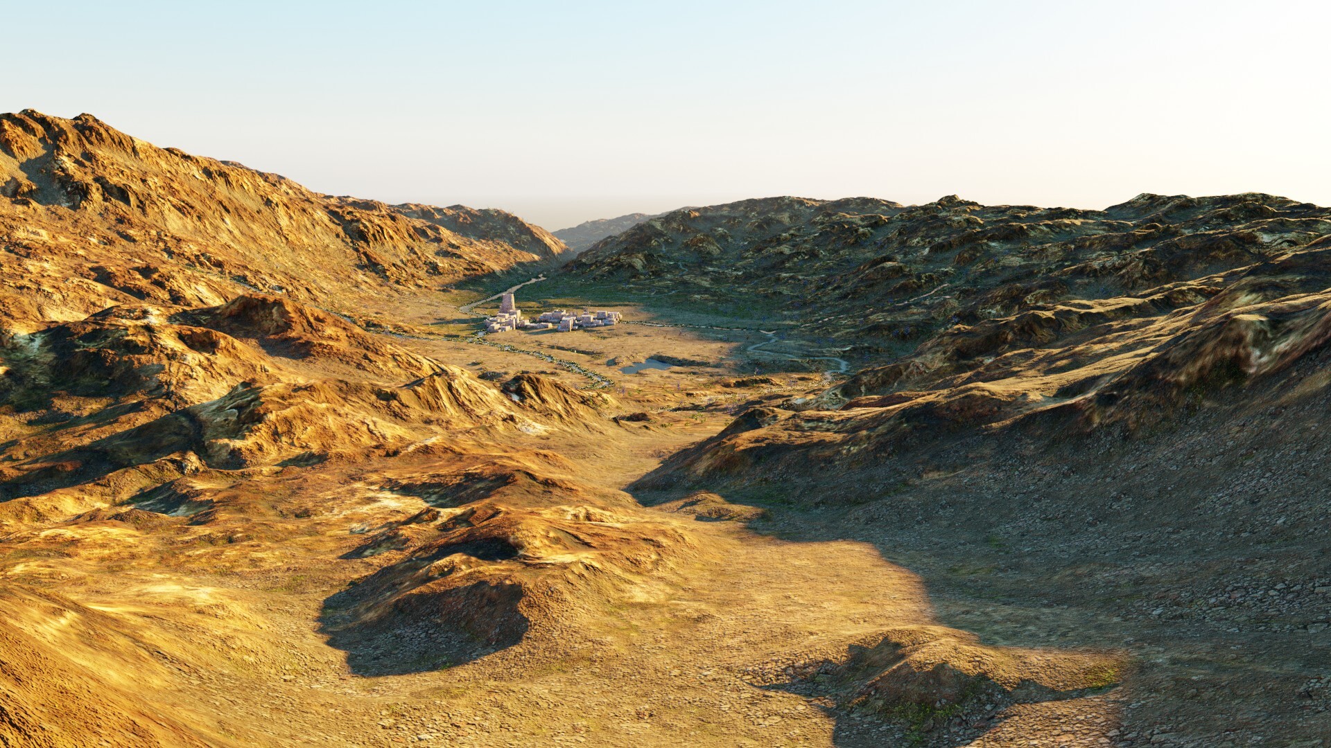 ArtStation - Hidden village