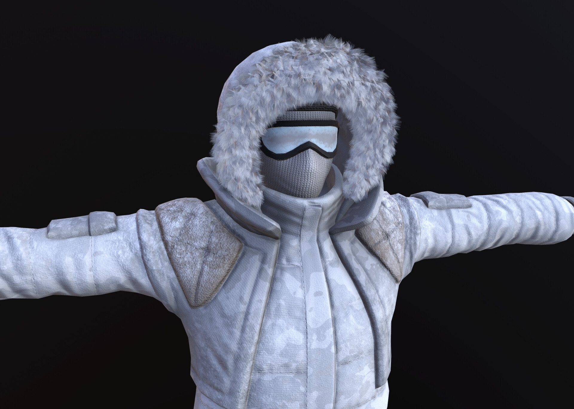 ArtBaseOfATLAS - NPC Survivalist 1 | Frost Fear