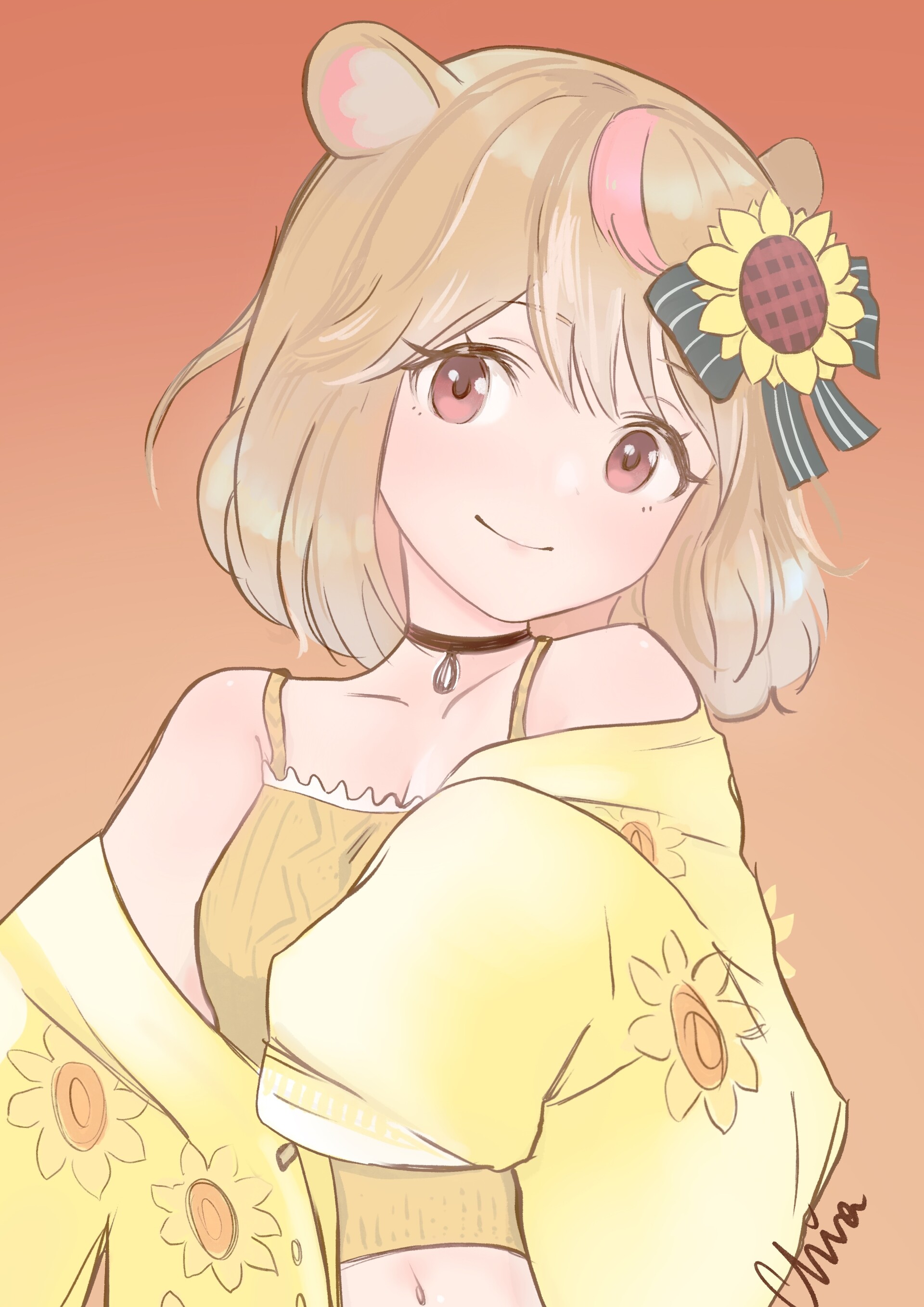 ArtStation - Chia Vtuber Portrait