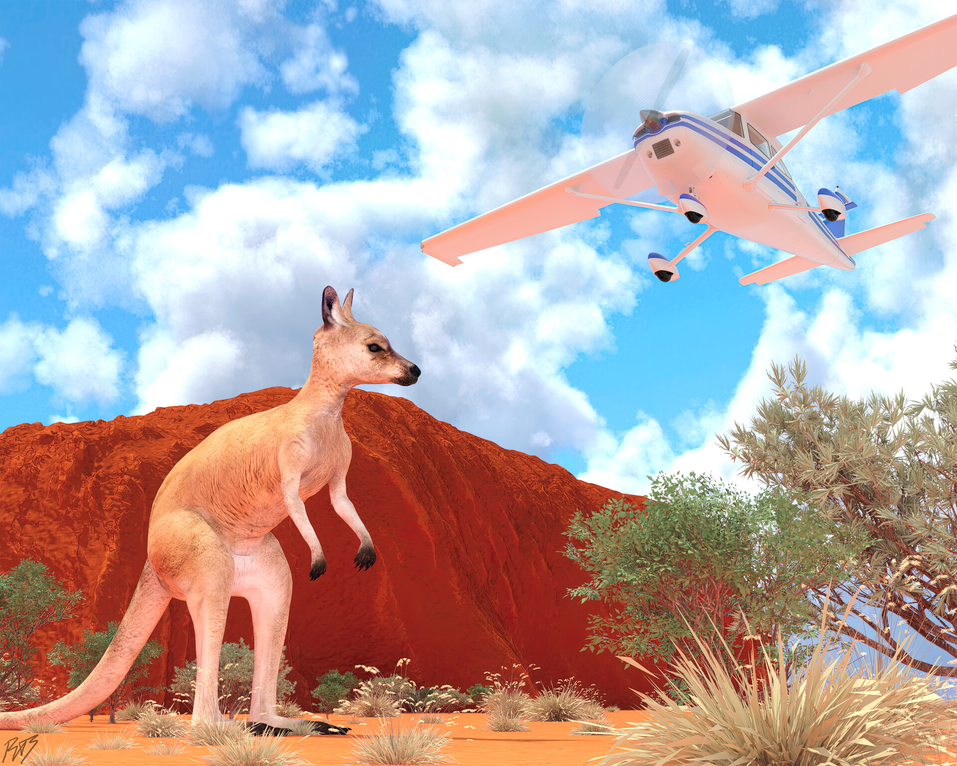 ArtStation - The Majestic Outback