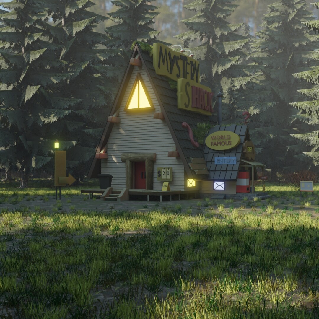 ArtStation - mystery shack