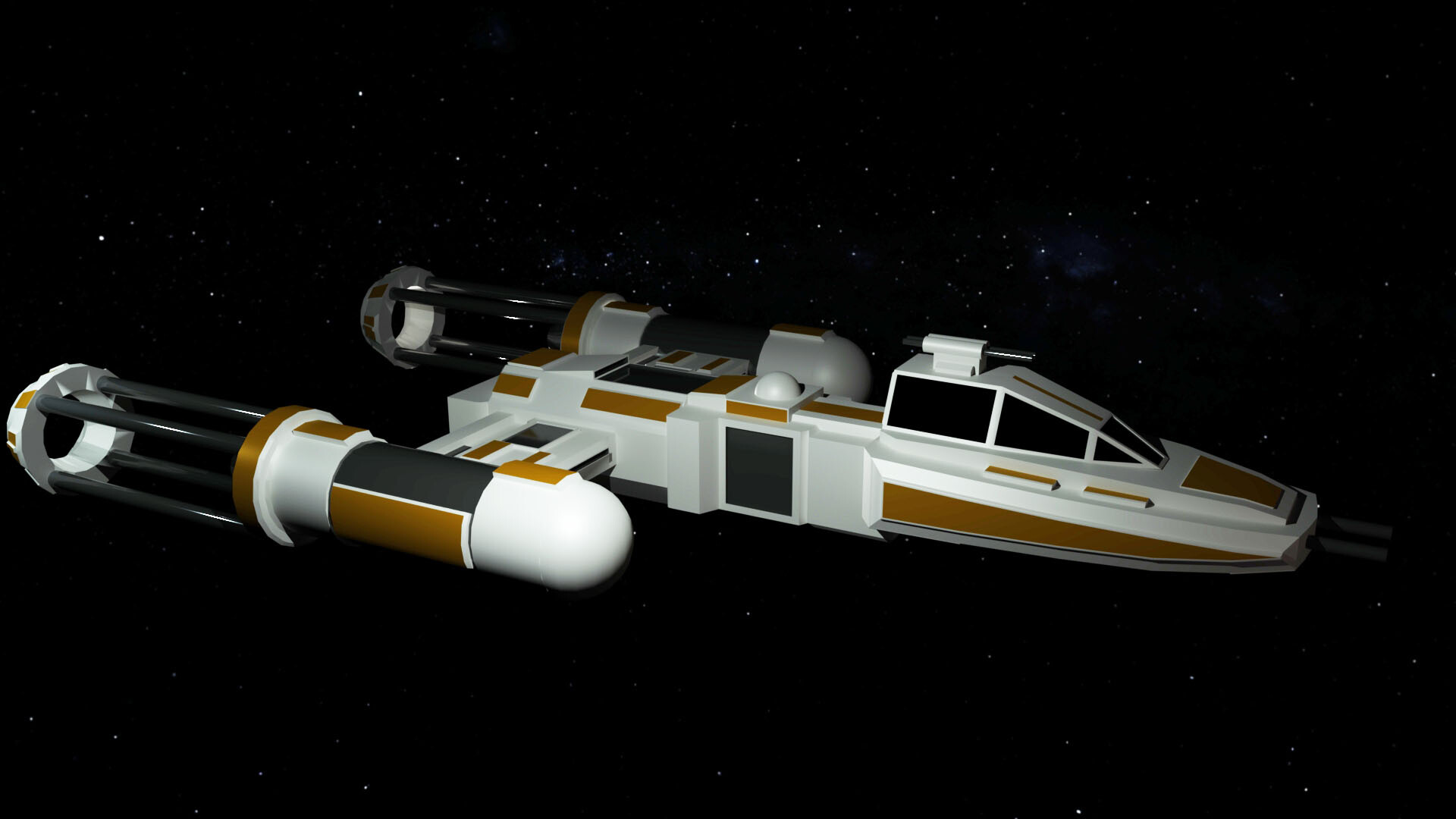 ArtStation - Y-Wing Render