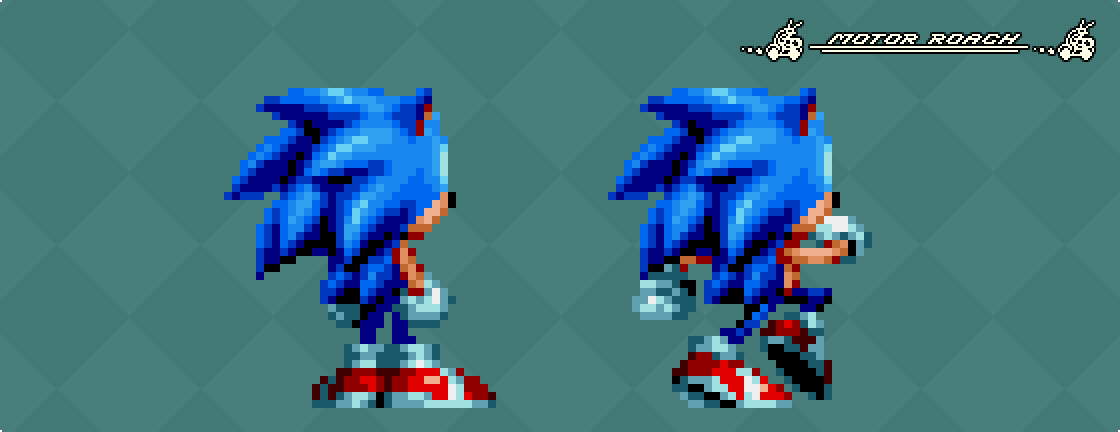 sonic sprite gif