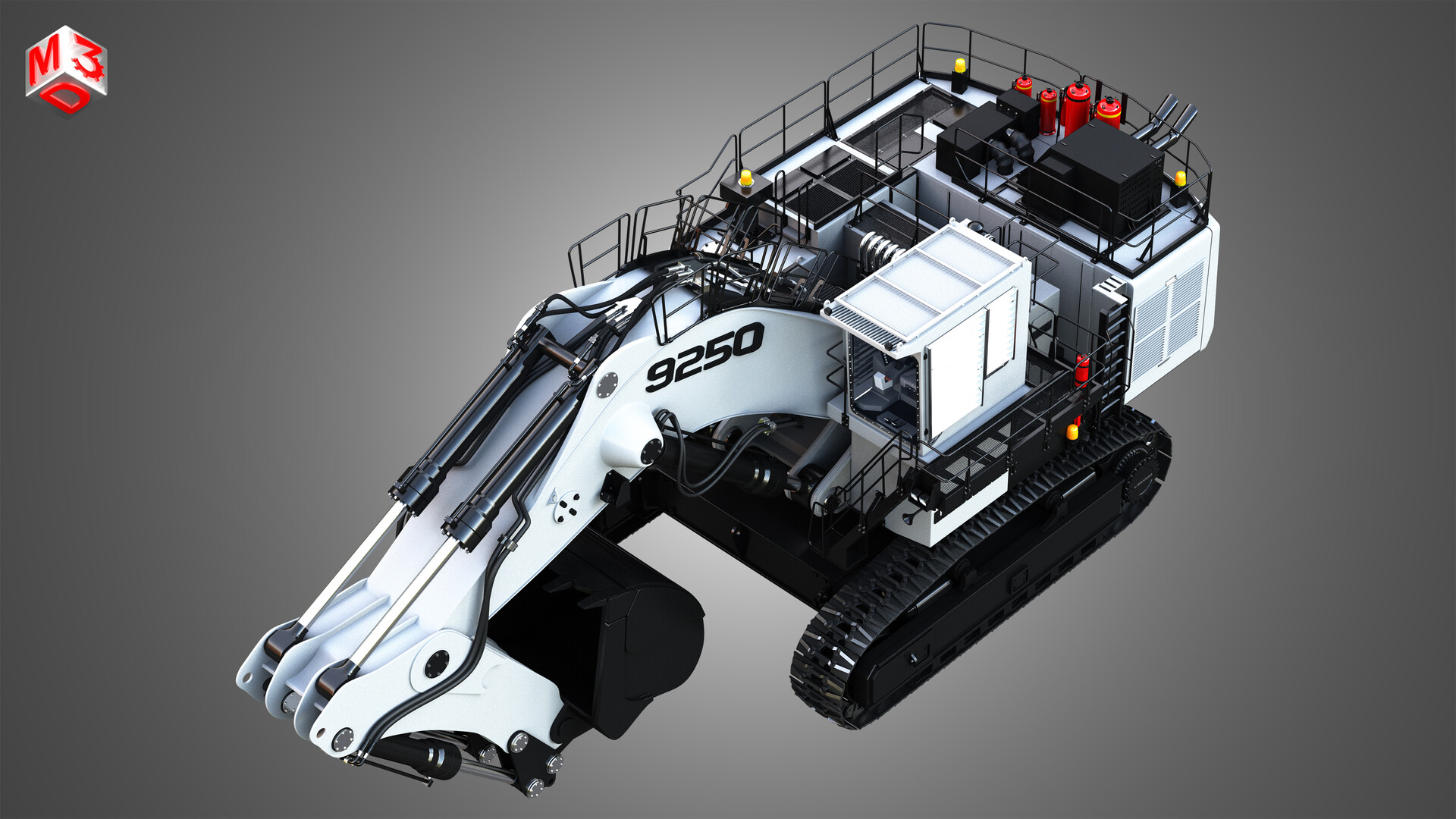 Markos 3d - Liebherr R9250 Excavator