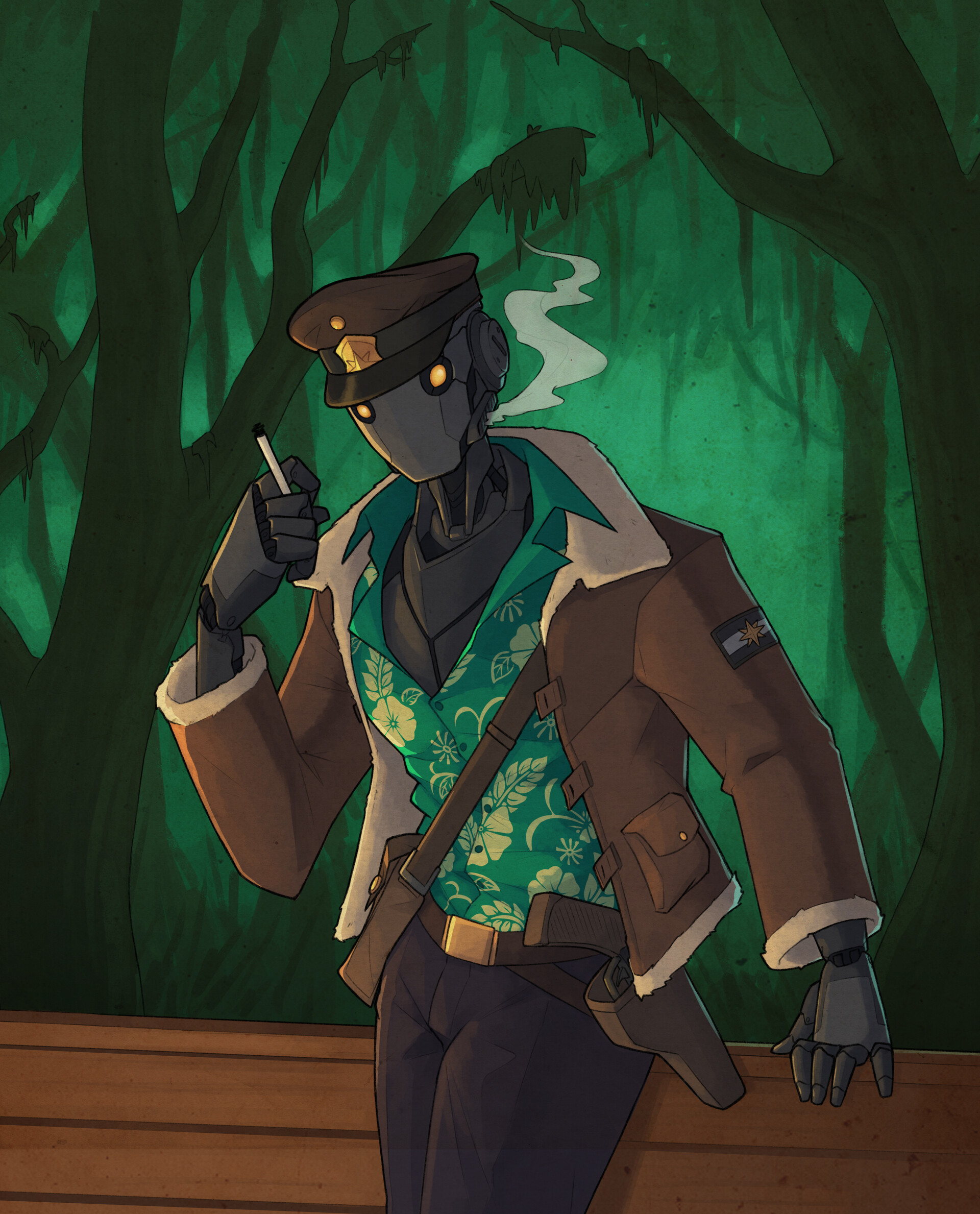 ArtStation - Captain Amberjack