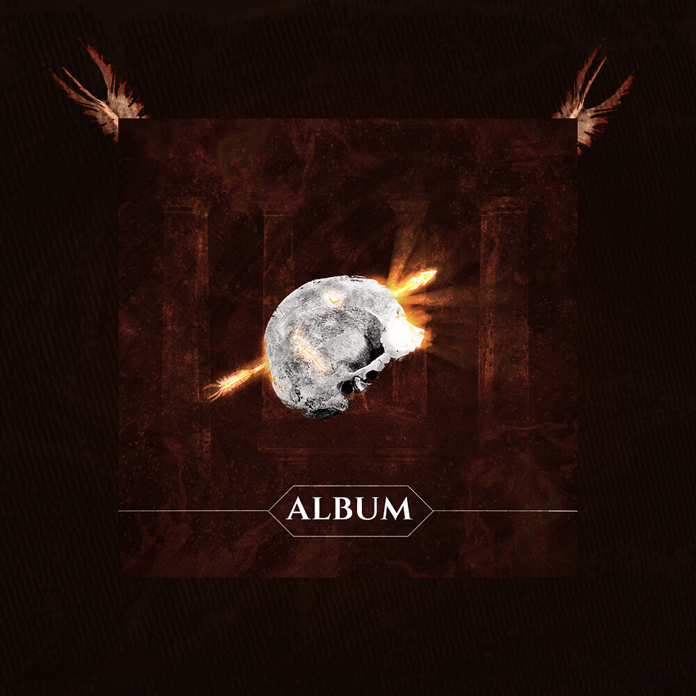 ArtStation - Cover art for the band