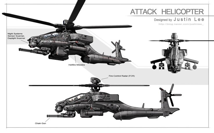 Helicopter Concept Art