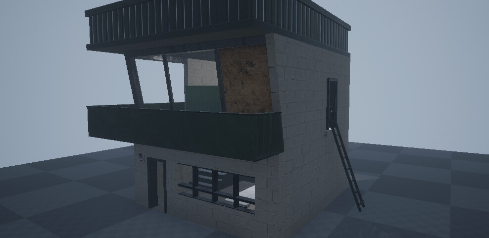 Minecraft Modern Watchtower