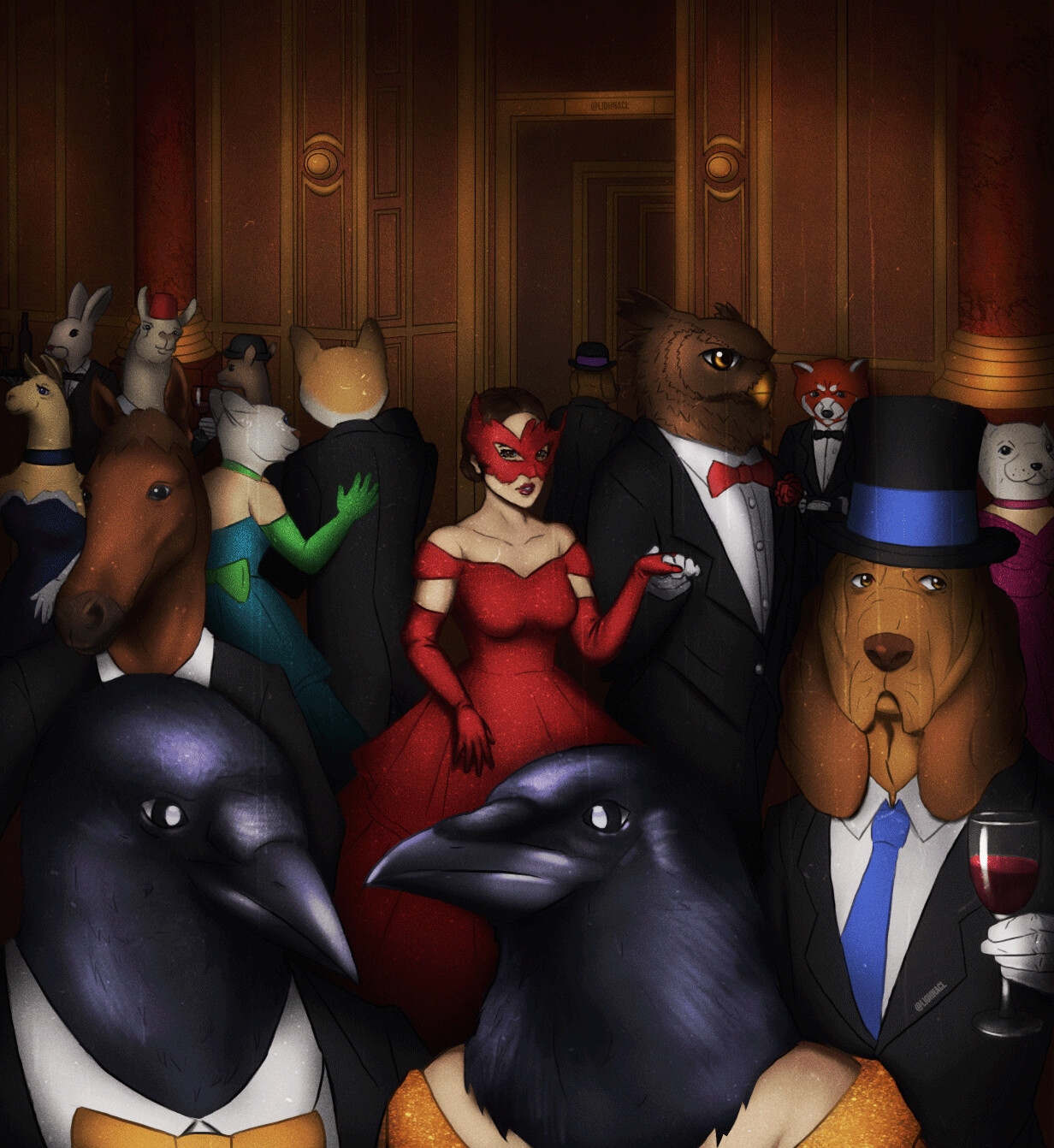 ArtStation - Masquerade Party