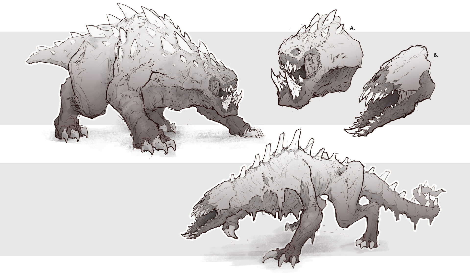 ArtStation - Creature Sketching