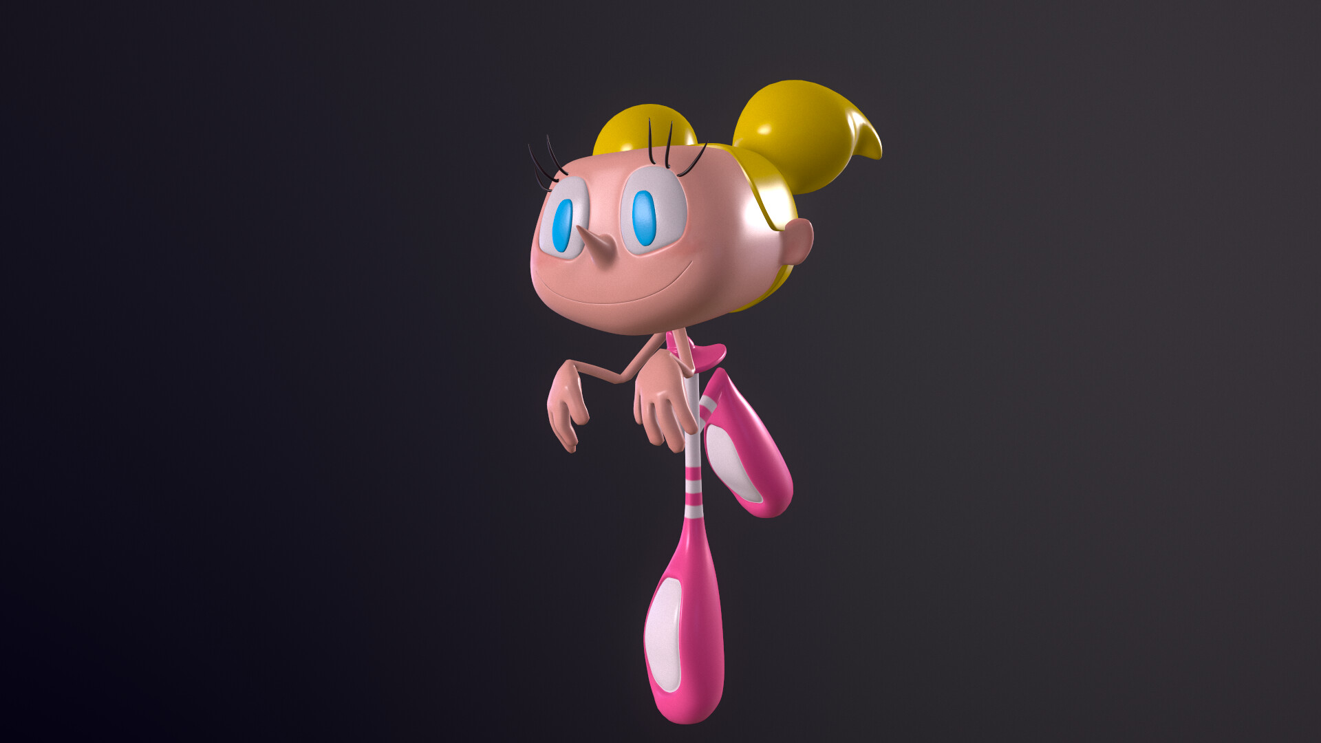 ArtStation - Dee Dee ( Dexter´s laboratory)