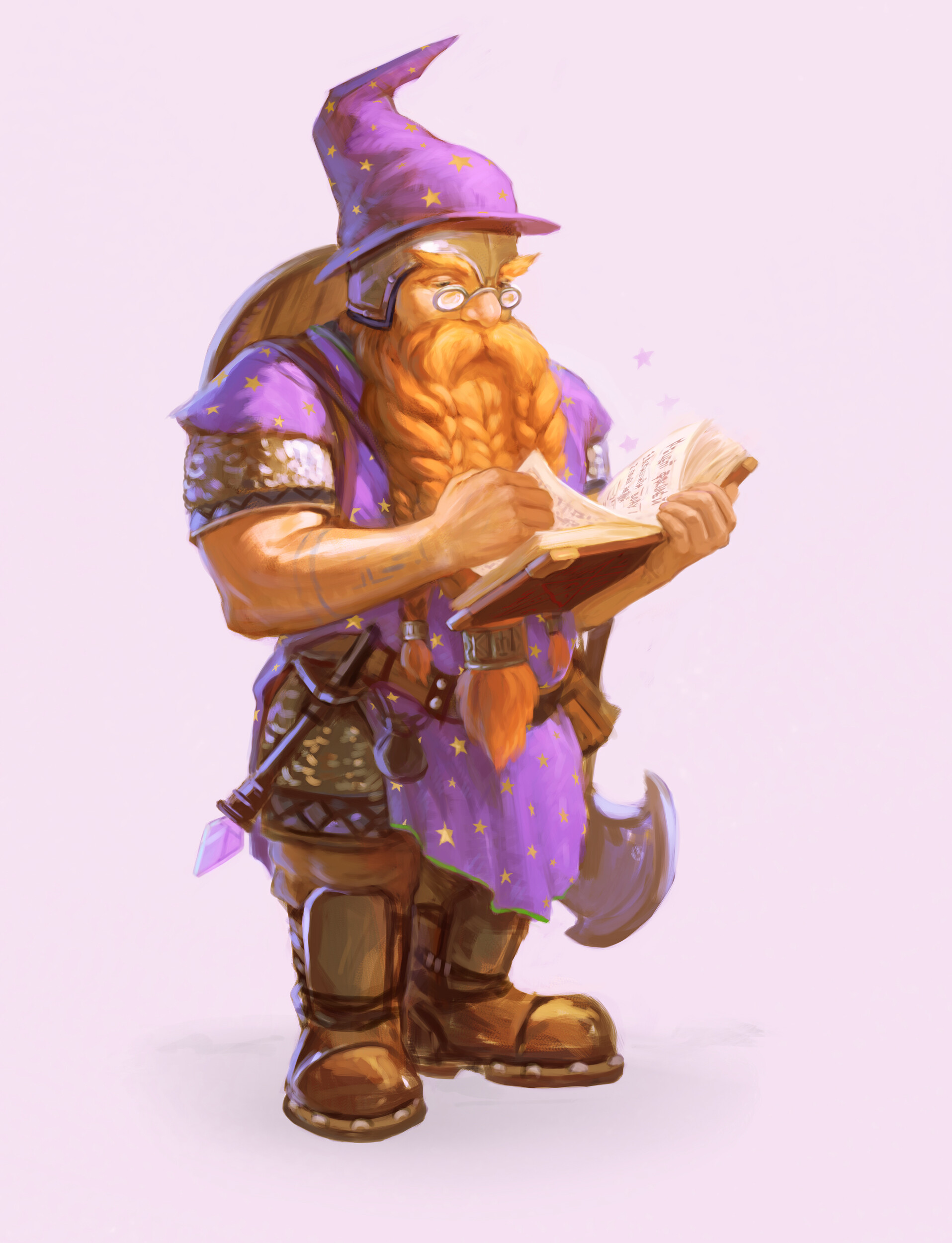 ArtStation - Dwarven wizard