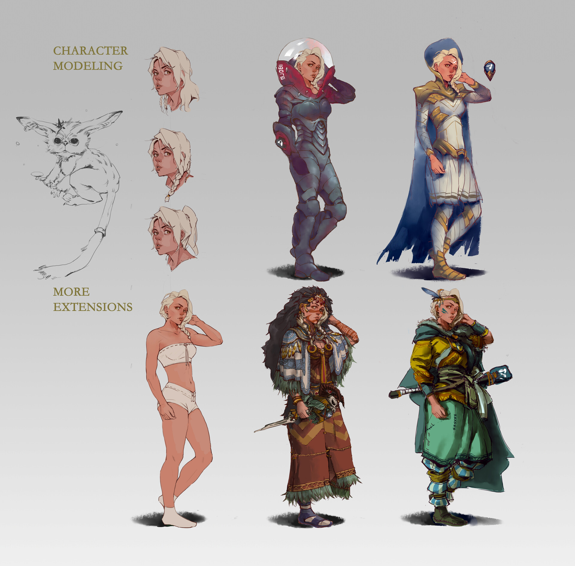 ArtStation - role conception