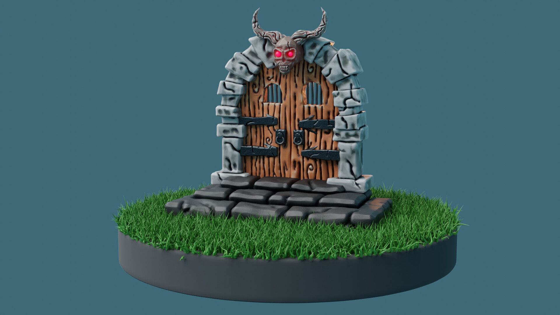 ArtStation - Dungeon Door