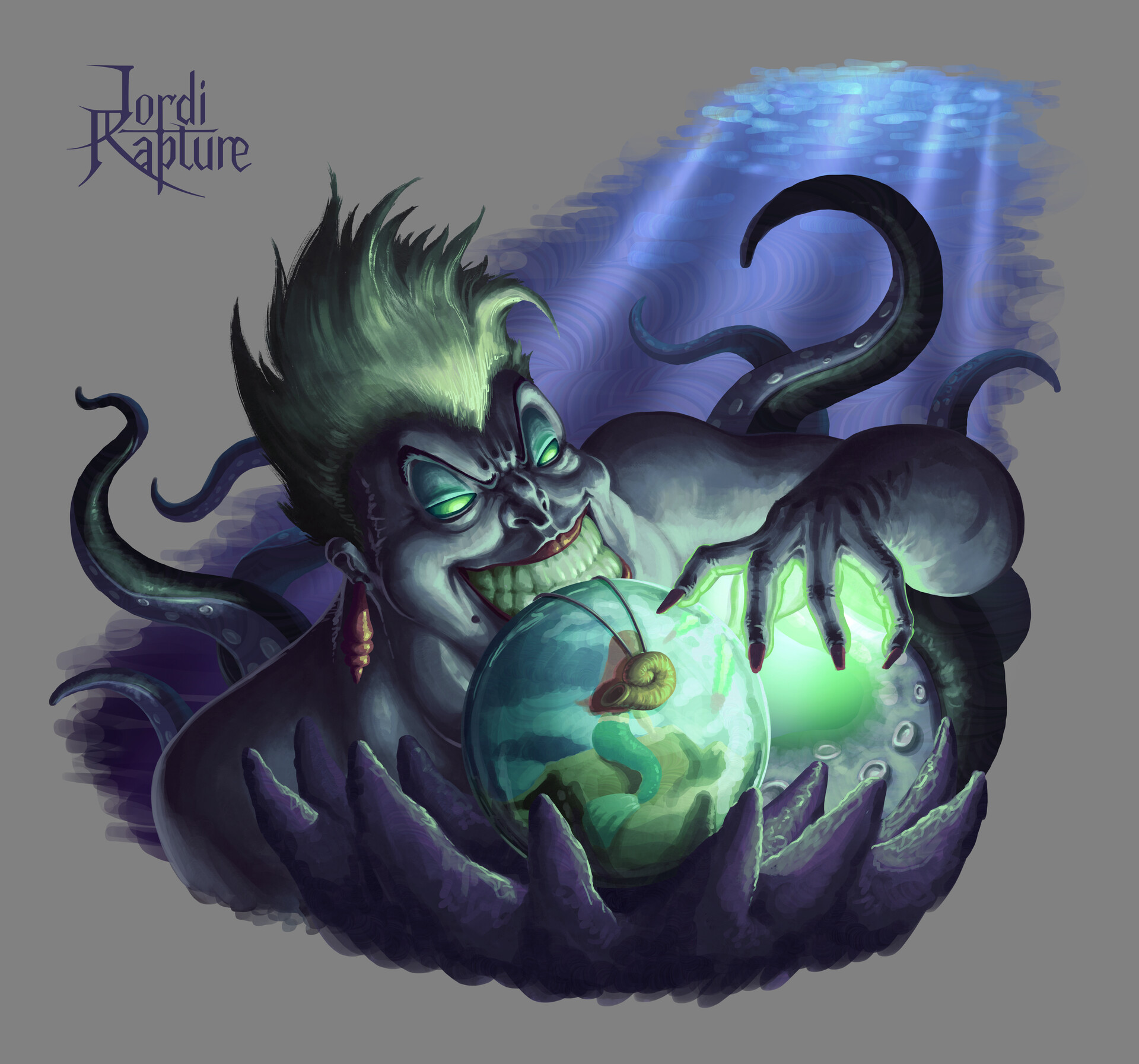 The Little Mermaid Concept Art Ursula