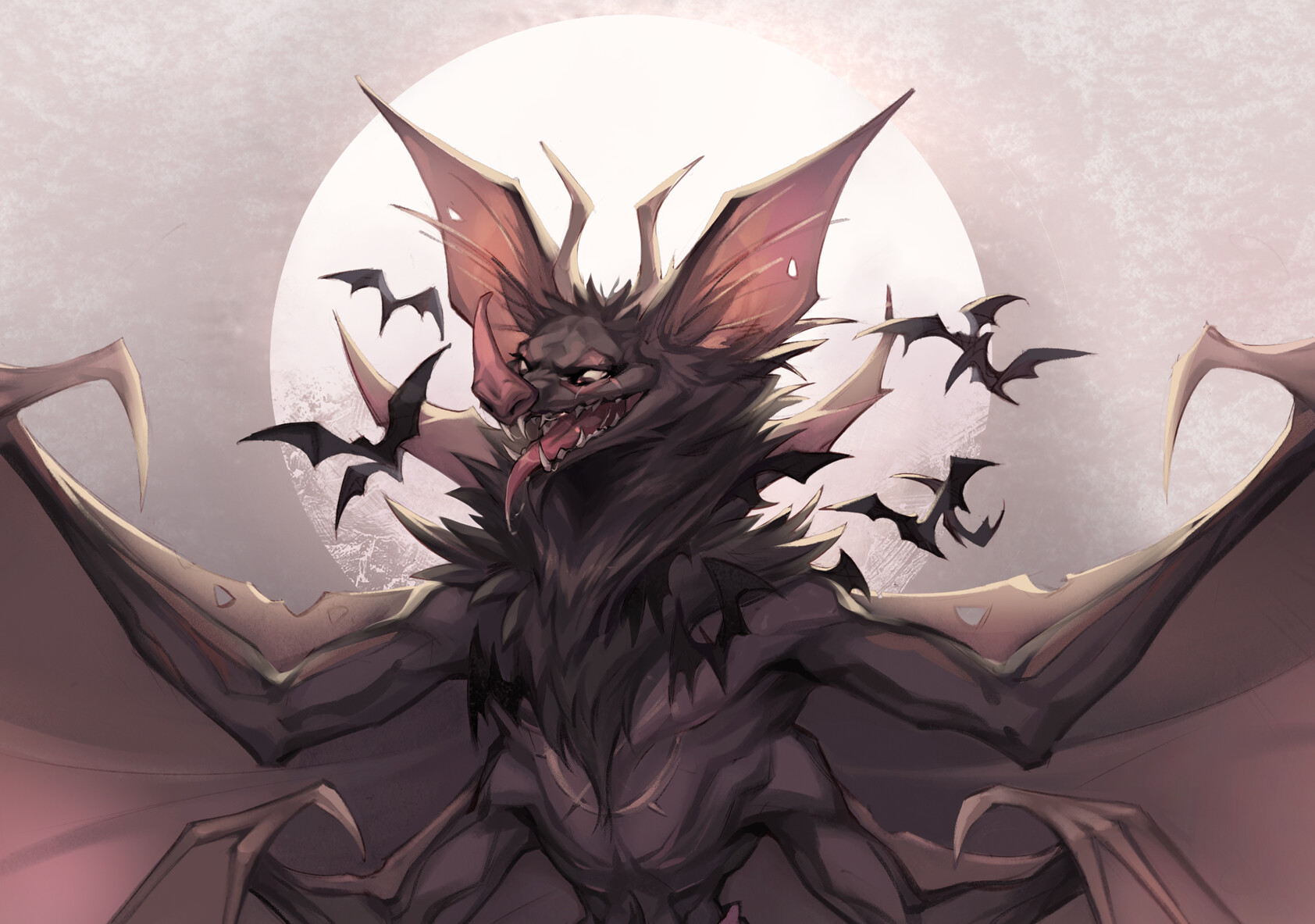 ArtStation - Creatuanary '22 Bat God