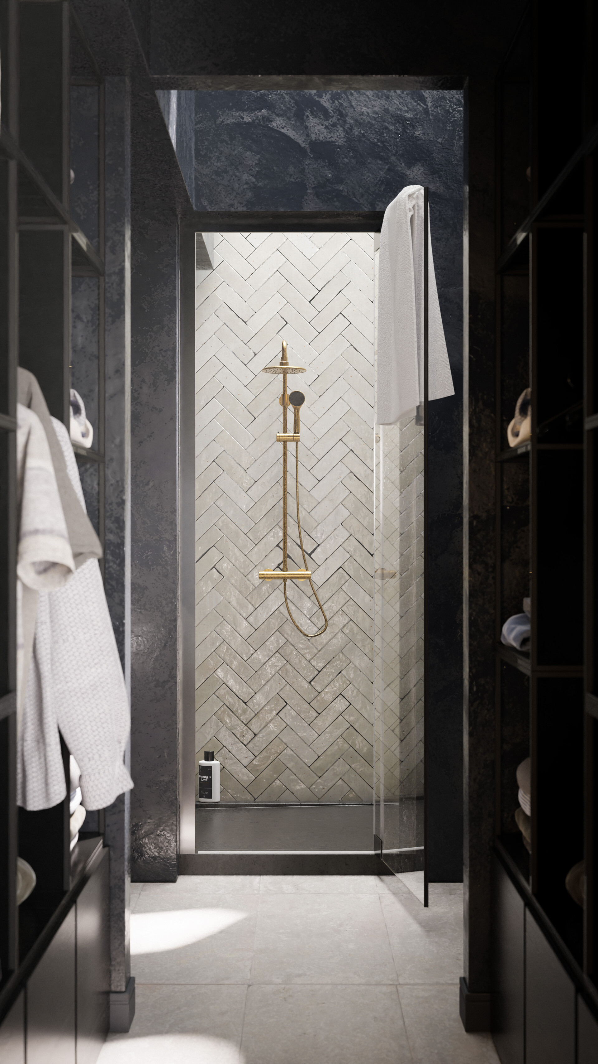 ArtStation - Top-Lit Bathroom