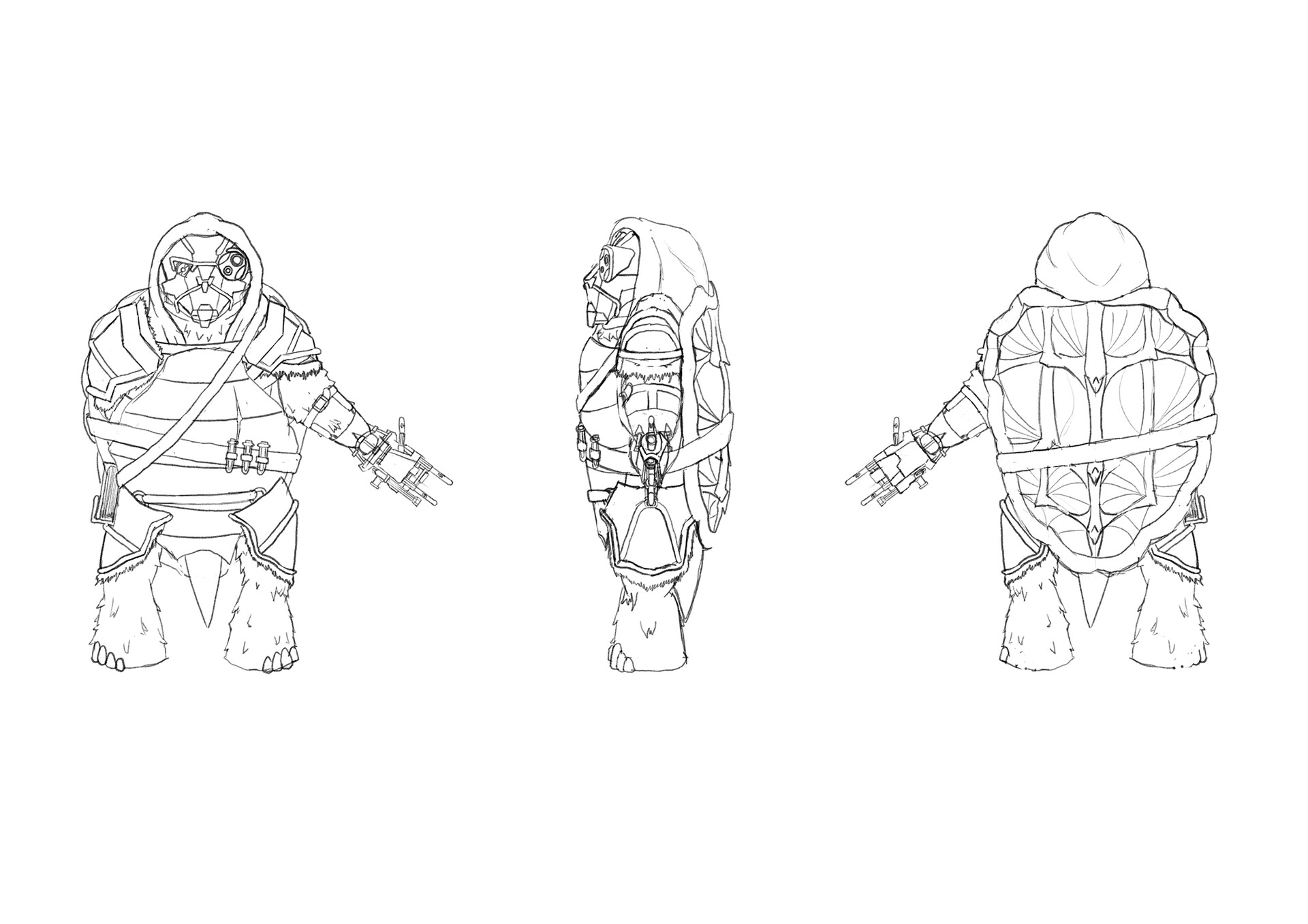 Dawson Turska - Tortle Rogue Artificer (DND) and it's evolution from ...