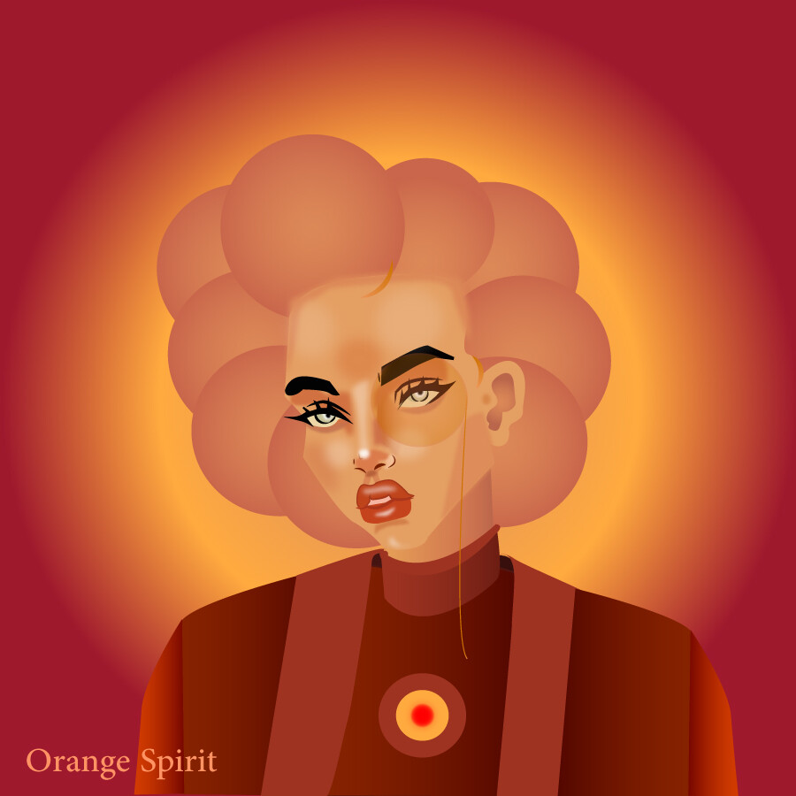ArtStation - Orange Spirit