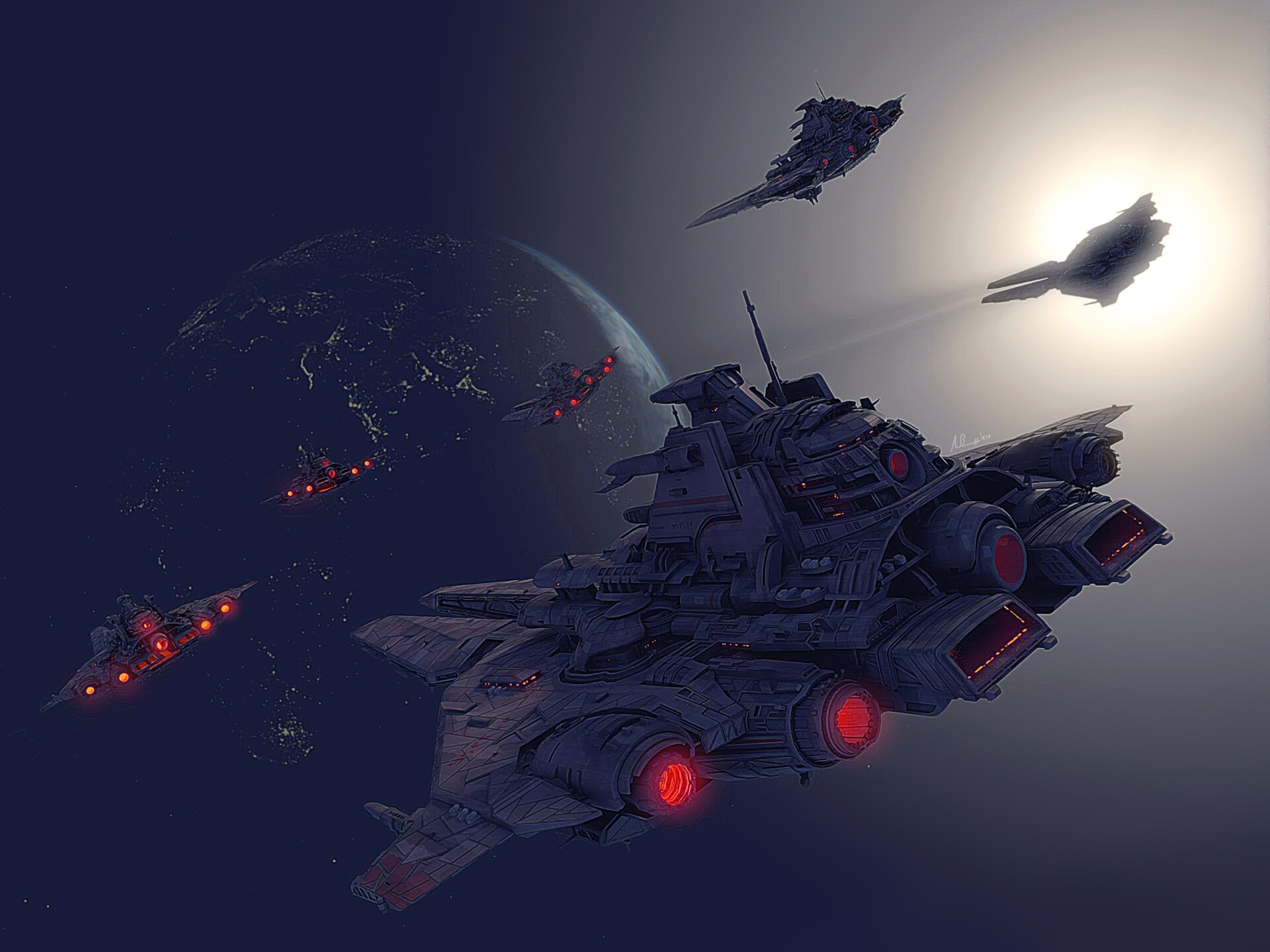 ArtStation - Fleet Action