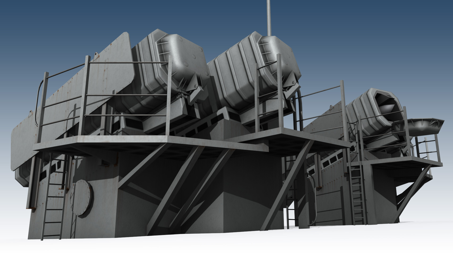 Edmund Fovargue - MM38 Exocet Missile Launcher & Platforms (Type 21 System)