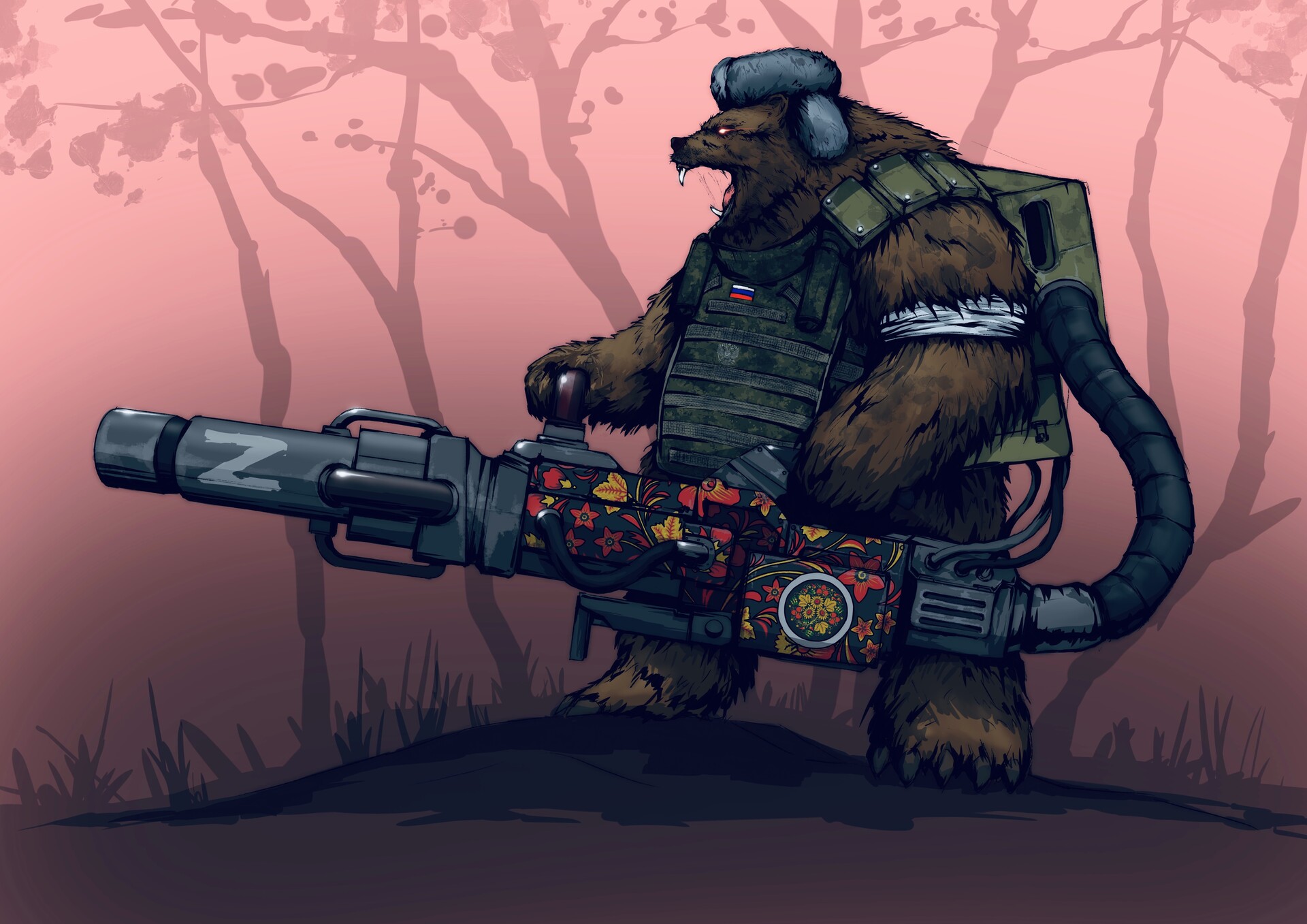 ArtStation - Russian bear