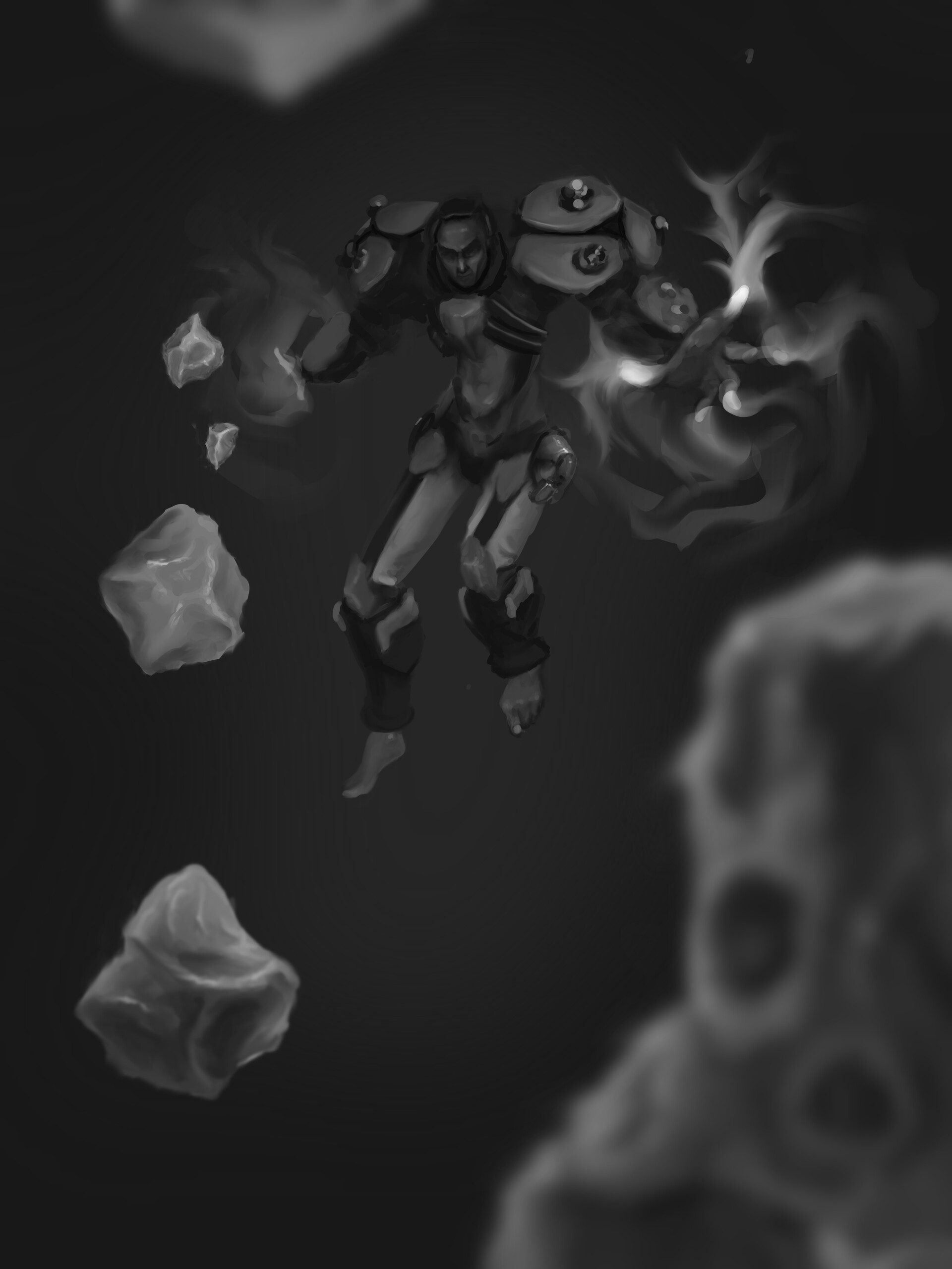 ArtStation - Sigma from overwatch. Unfinished