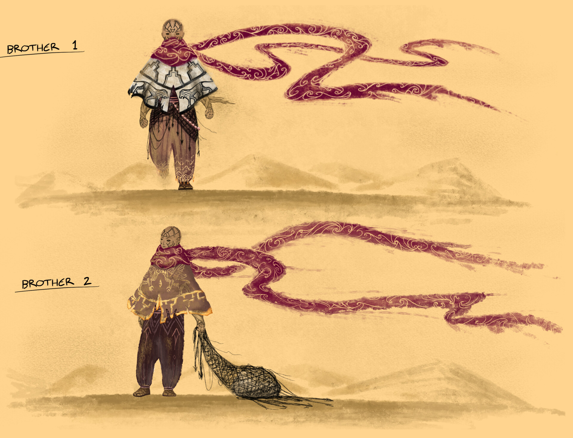 Laurie Haslam - Near Eastern Fantasy Character Concepts