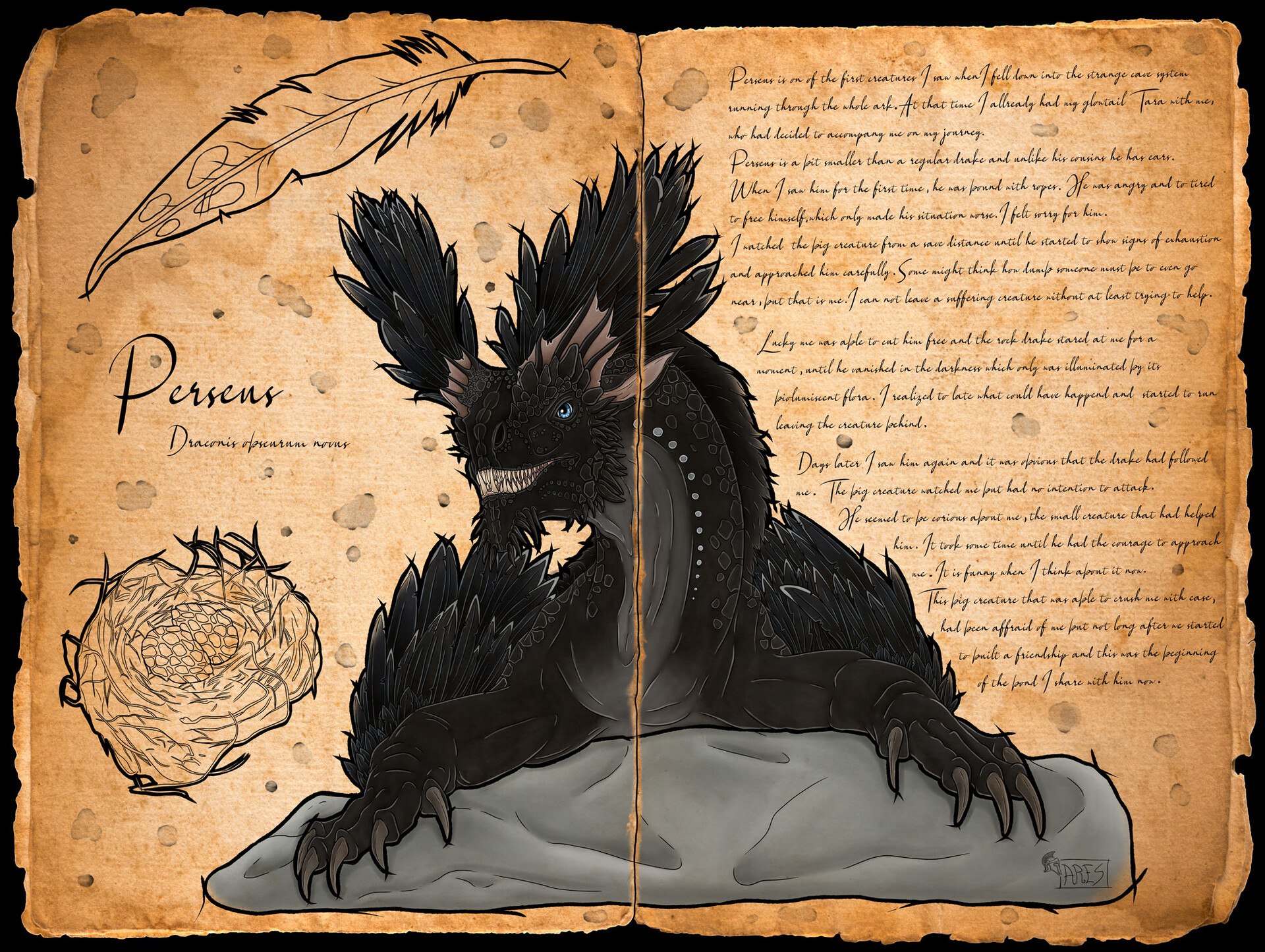 ArtStation - Jamie's Journal: Perseus