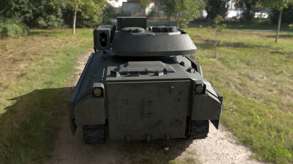 Brandon Lynch - M3 Bradley Tank