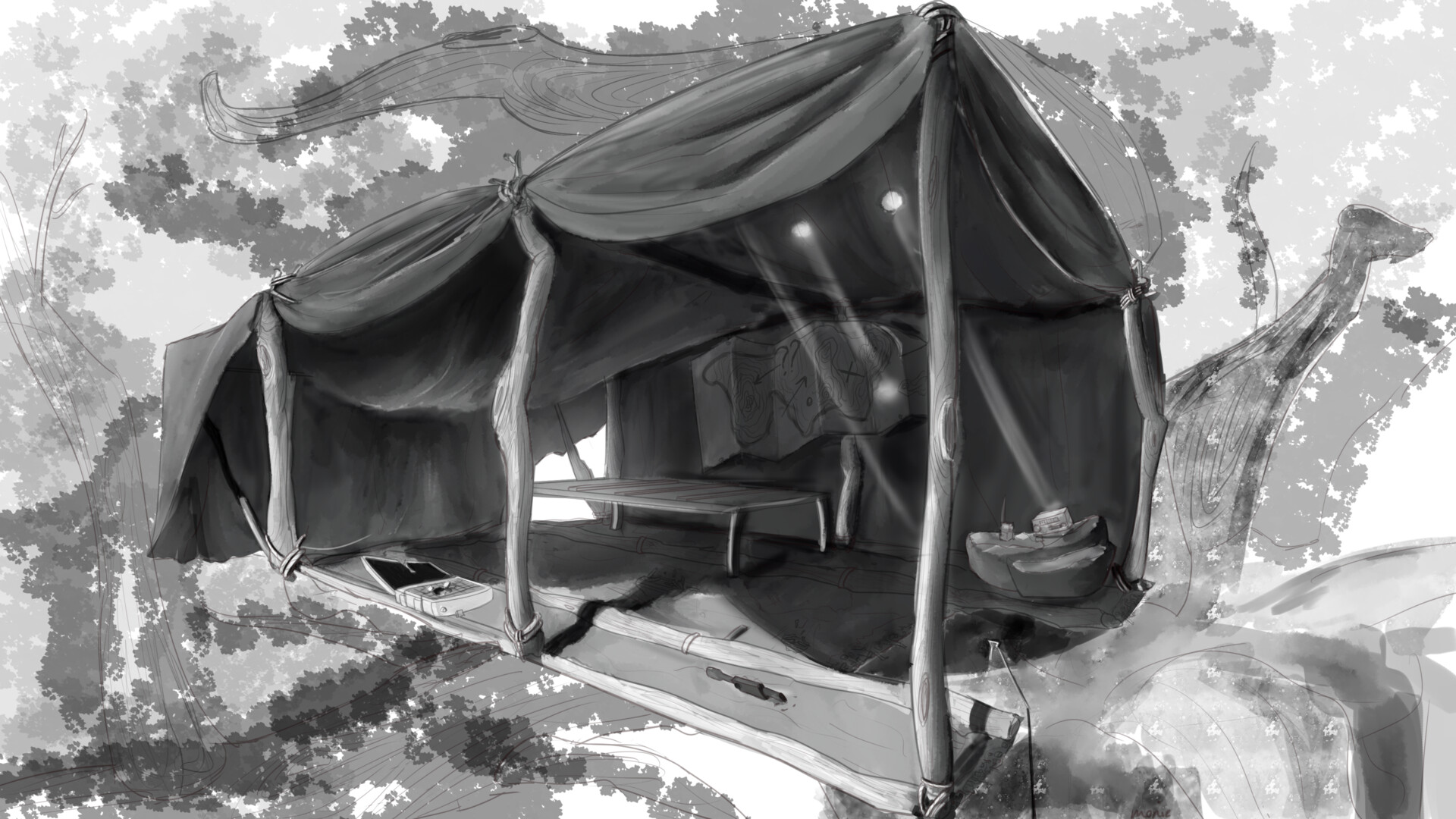 Ramon (monie) Perez - sniper blind concept design