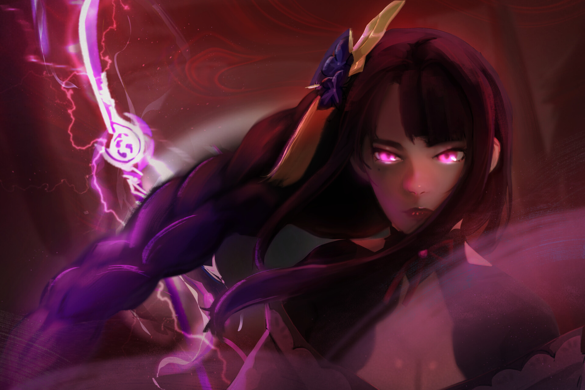 ArtStation - Raiden Shogun Fanart