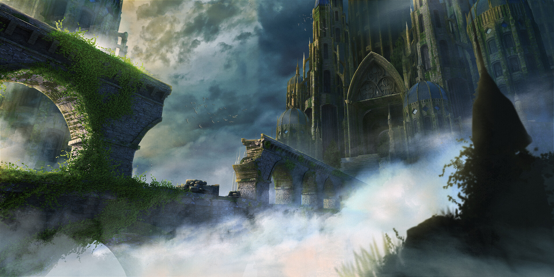 ArtStation - Sky castle