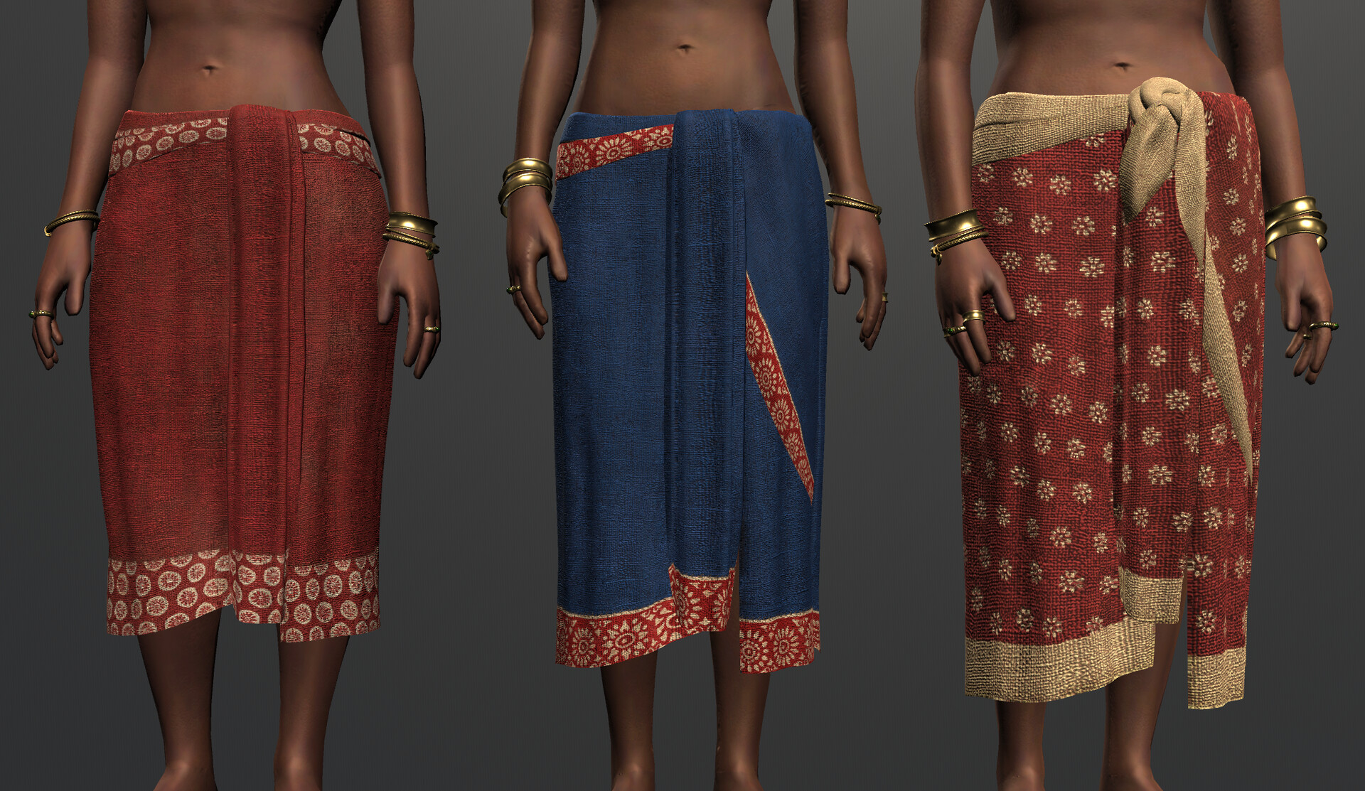 ArtStation - Angkorian Clothing & Jewellery