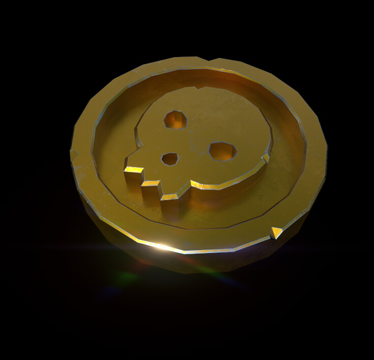ArtStation - Skull Coin