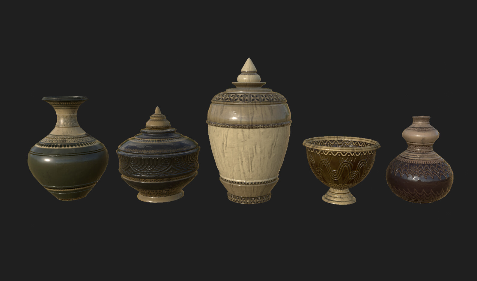 ArtStation - Angkorian Ceramics