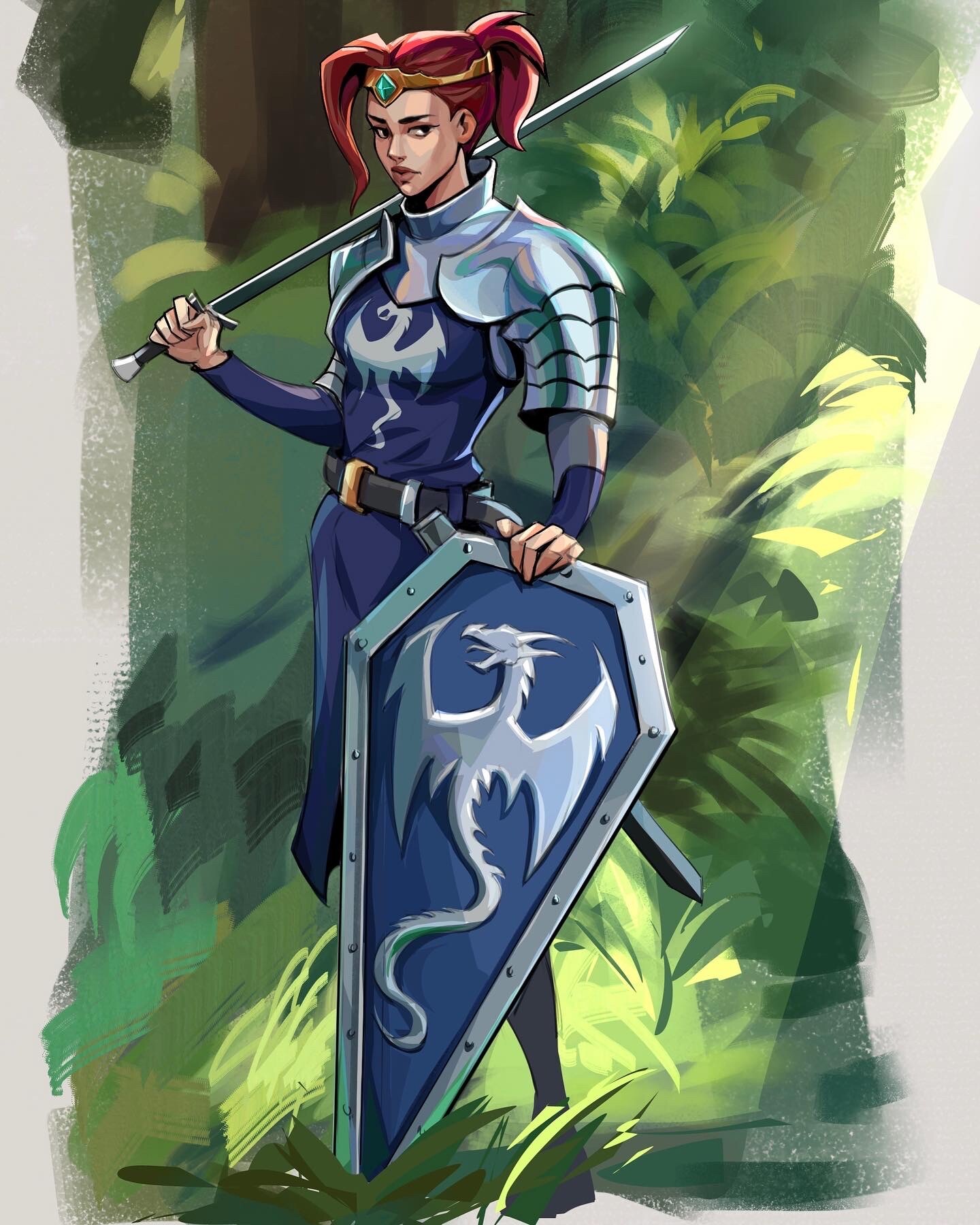 ArtStation - Dragon Knight