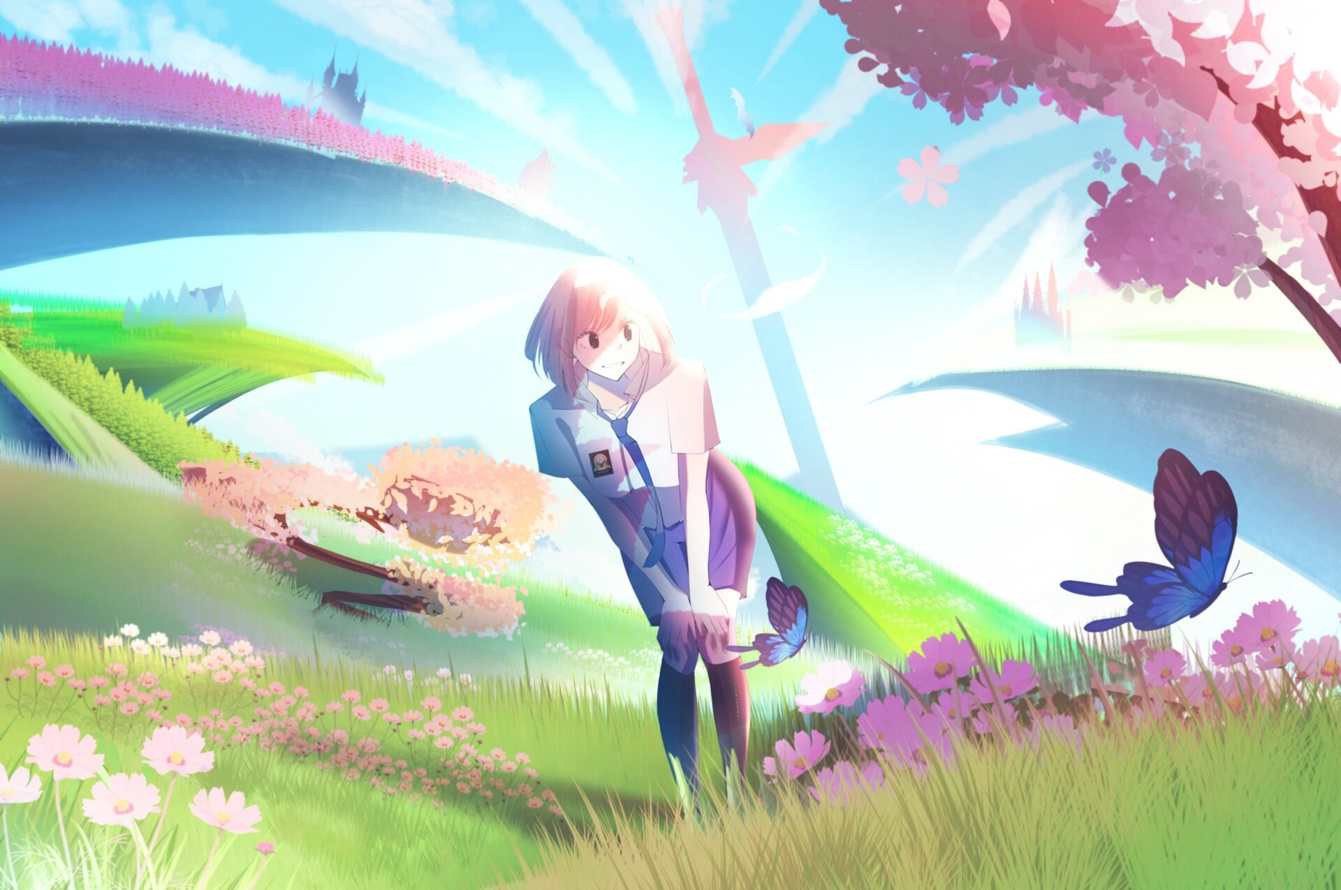 ArtStation - SMA Girl Get Lost in the Beautiful Place of Nowhere