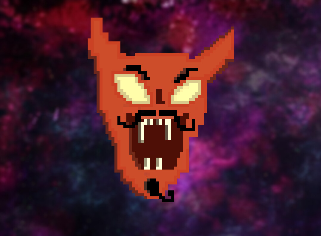 ArtStation - Destroyer of Worlds from Regular Show Pixel Art