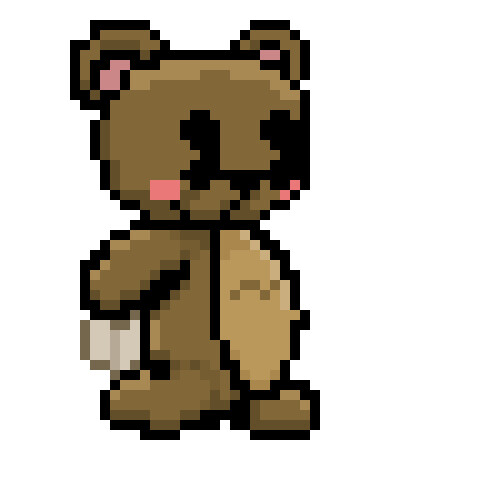 ArtStation - Bear running gif 2nd attempt