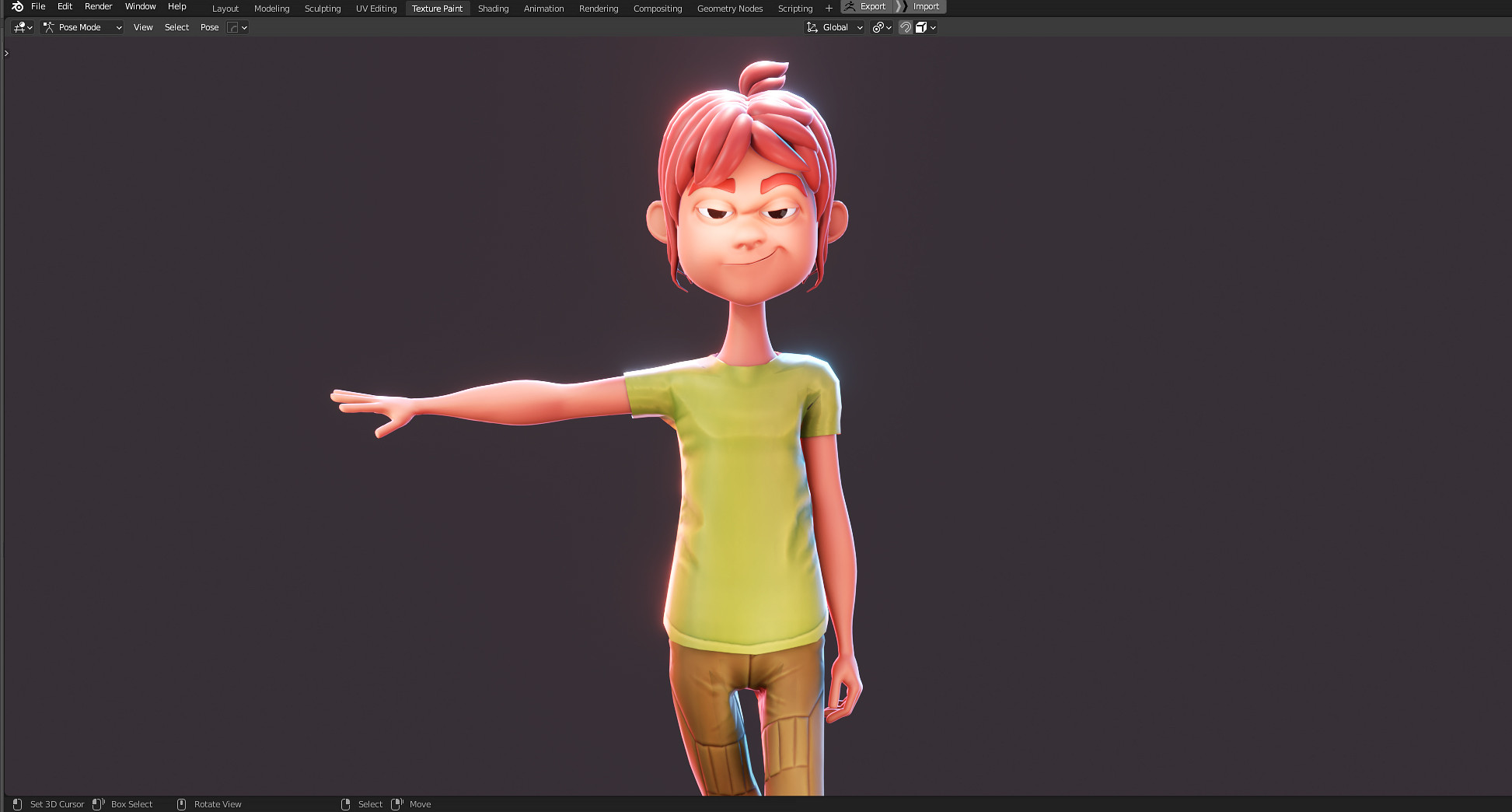 3D Store - ZBrush & Blender Character Models Download - Rigging ...