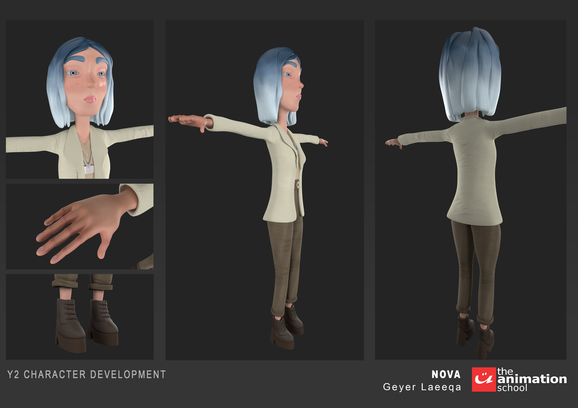 ArtStation - Character: Nova progress creation