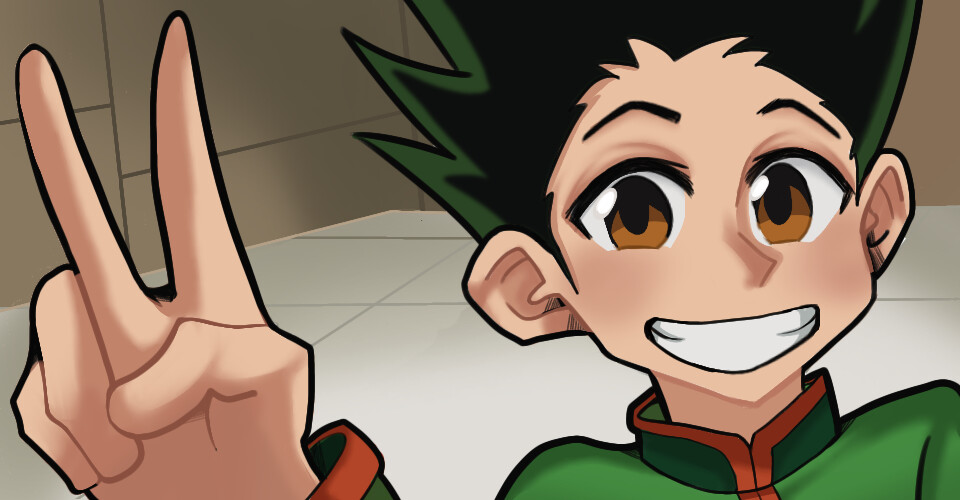ArtStation - GON from Hunter x Hunter fan art🤗